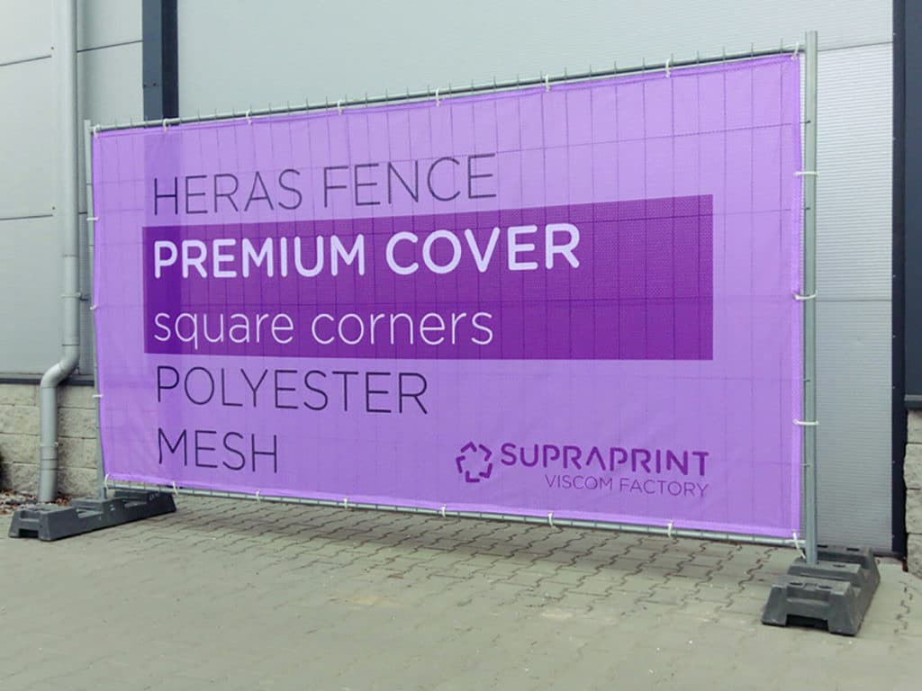 Heras fence cover | Scrim and banner printing for temporary fences