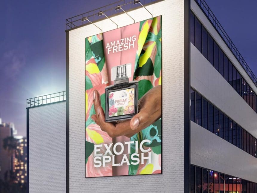 Building Mesh Wrap | Large format advertising scrim for real estate