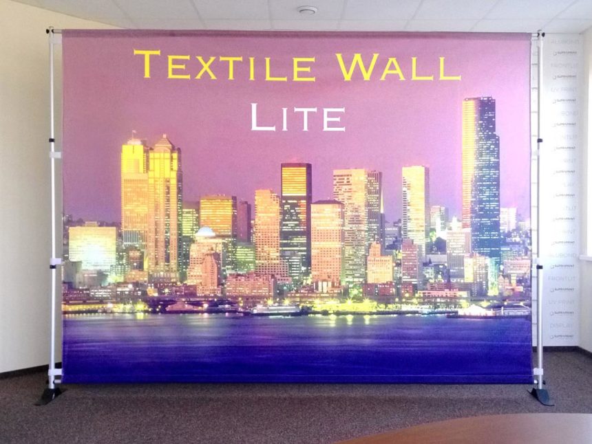 Backwall Textile Lite | Photo fabric display wall for events, fairs ...